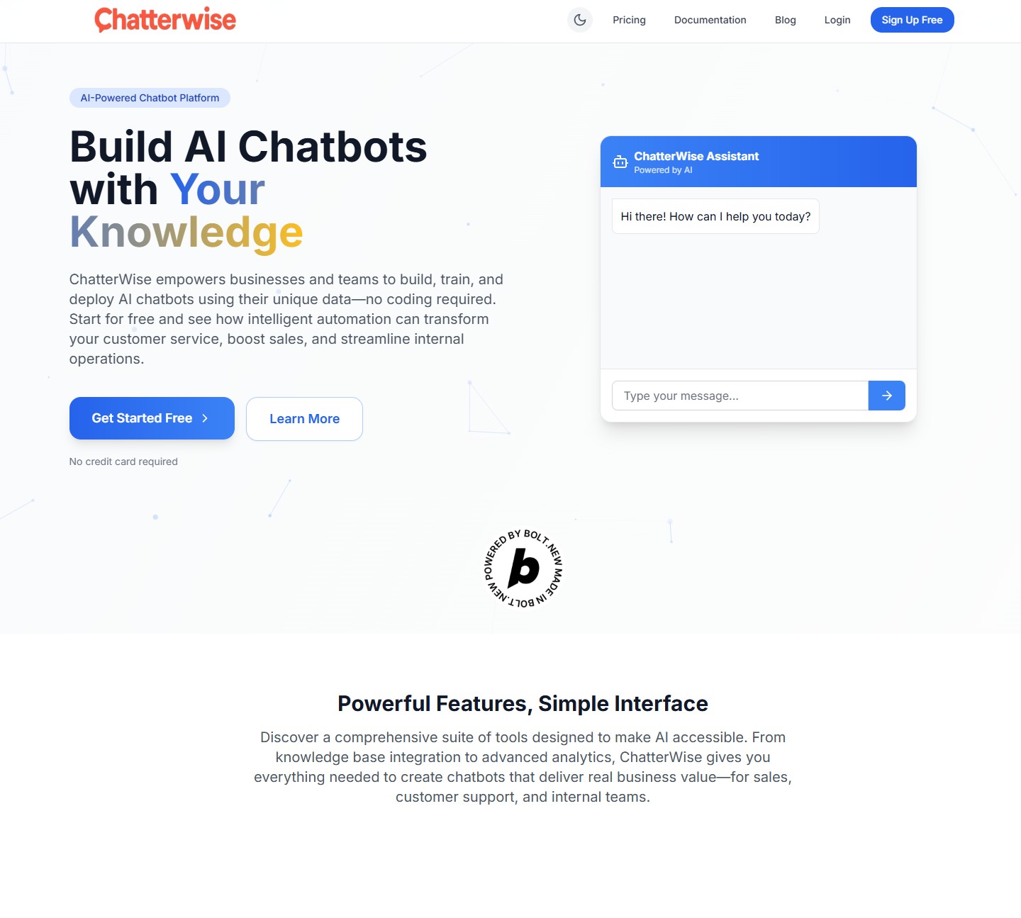 ChatBot Builder - AI-Powered Chatbot Platform
